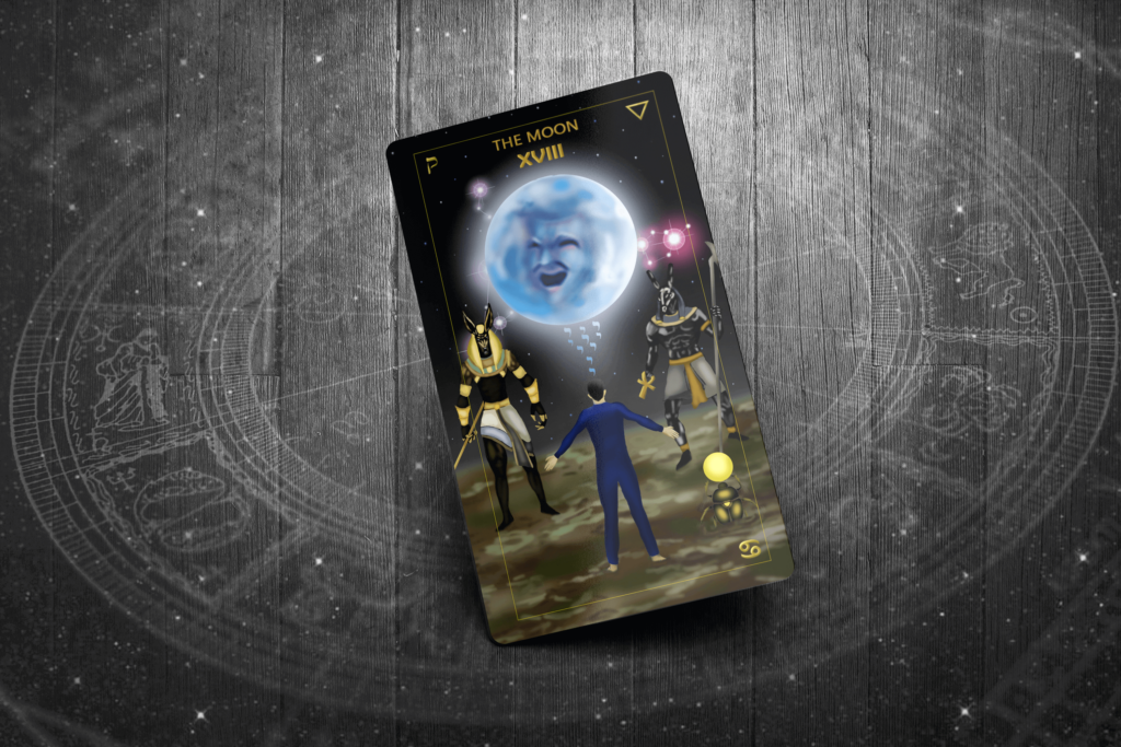 The Moon Tarot Meaning | Upright & Reversed