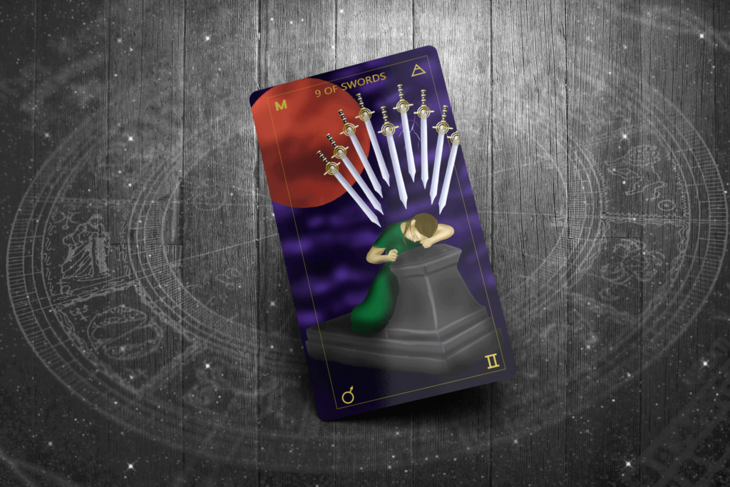 9 of Swords Tarot Meaning | Upright & Reversed
